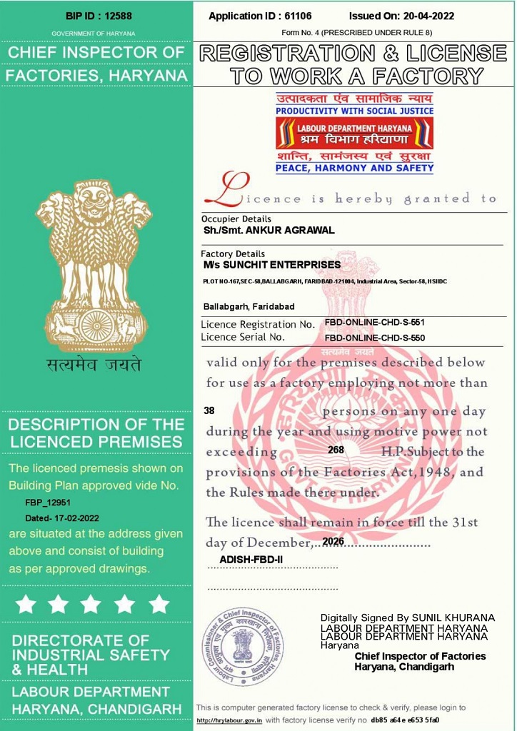 SUNCHIT ENTERPRISES | BLISTER PACAKAGING, DESIGNING AND DEVELOPMENT